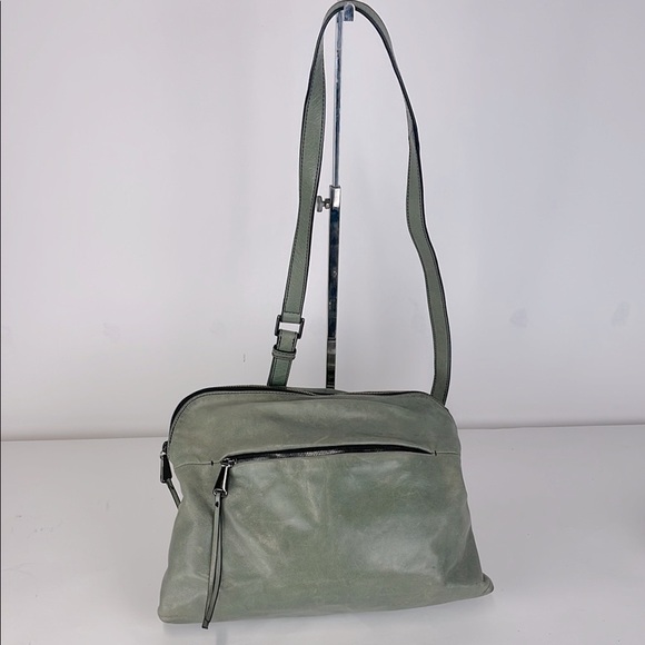 HOBO | Bags | Hobo Green Leather Crossbody Bag | Poshmark